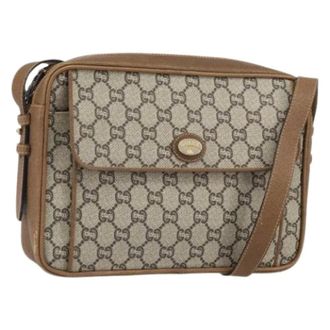 Gucci Sac bandouli&egrave;re en plastique Pre-owned - Femme - Pre-owned - Beige - Taille: ONE Size