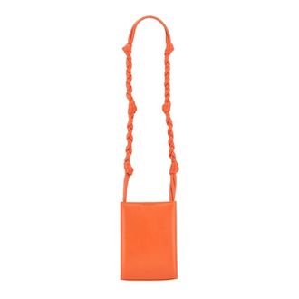 Jil Sander Femme, Sacs, Orange, Taille: ONE Size Sac Tangle en Cuir