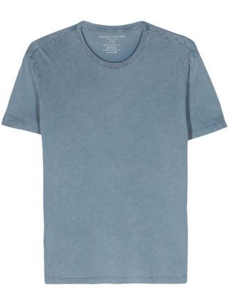 Majestic Filatures t-shirt en coton biologique &agrave; col rond - Bleu