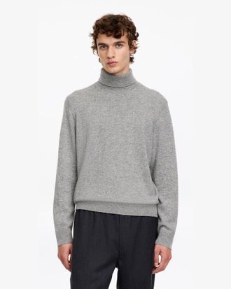 Arket Rollkragenpullover Aus Kaschmir -Grau