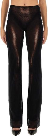 Jean Paul Gaultier Body Dust Print Trousers - Brown