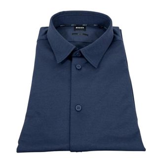 HUGO BOSS Homme, Chemises, Bleu, Taille: L Chemise P Roan Kent