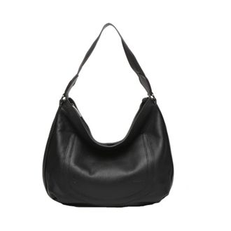 Abbacino Femme, Sacs, Noir, Taille: ONE Size Sac Bandouli&egrave;re en Cuir