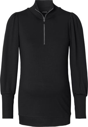 Noppies Damen Top Ashford Long Sleeve T Shirt, Black - P090, 40 EU