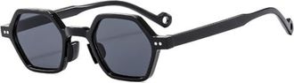 Generic Lunettes De Soleil D&eacute;coratives For Hommes Et Femmes, Monture Fine, Id&eacute;ales For Les Vacances Le Shopping(Black)