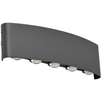 Lindby Led Wandleuchte außen Ithan aus Aluminium von Lindby