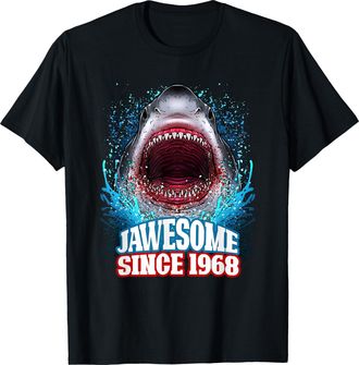 BDAZ 58. Geburtstag Jawesome Seit 1968 Shark 58 Jahre alt T-Shirt
