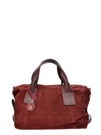 Anna Luchini Weinfarbe Rindsledertasche