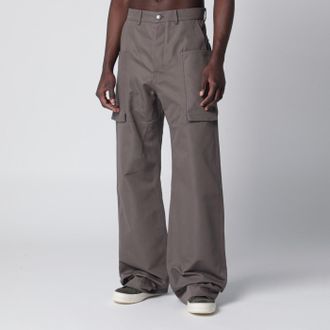 Rick Owens Hose in Staubfarbe aus Baumwollmischung