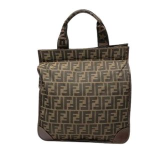Fendi Pre-owned Sac cabas en toile - Femme - Pre-owned - Brun - Taille: ONE Size