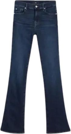7 For All Mankind Femme, Jeans, Bleu, Taille: W27 Midnight Fade With Embellished Squiggle