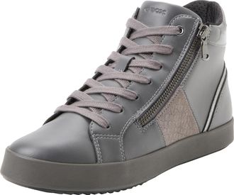Geox Damen D BLOMIEE D Sneaker, DK Grey, 37 EU