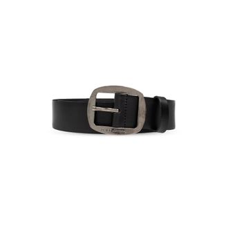 Dolce & Gabbana Leder G&uuml;rtel - - Accessories - Herren - Schwarzk - 95 CM