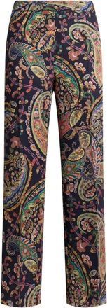 Etro Printed Straght Trousers