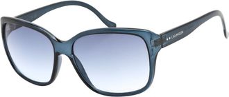 Calvin Klein Farbverlauf-Sonnenbrille f&uuml;r Damen (Marine)