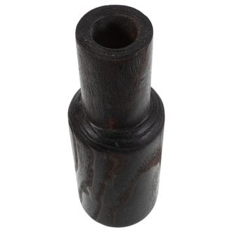 Valiclud Einzelstielige Holzvase 30cm Schmaler Rustikaler Blumentopf f&uuml;r Getrocknete Blumen Tischdekoration zu Weihnachten Hochzeit Babyparty und Wohnraum