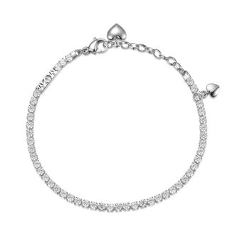 Brosway Armband Frau aus Edelstahl mit Symbolen Herz, Armband Frau Kollektion DESIDERI - BEI030