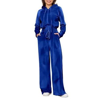 Generic Tenues da&eacute;roport pour femmes 2026 pour femmes, deux tenues &agrave; manches longues, pull &agrave; col rond, hauts et pantalons longs, surv&ecirc;tements de surv&ecirc;tement p