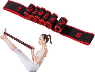Generico Elastisches Widerstandsband, tragbar, mit rutschfestem und hautfreundlichem Griff, elastisch, f&uuml;r Frauen, Krafttraining, Fitnessstudio, Zuhause, Reise