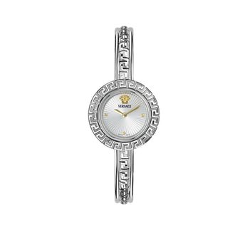 Versace Greca Pendant Silber Damen Armbanduhr VE5I00126
