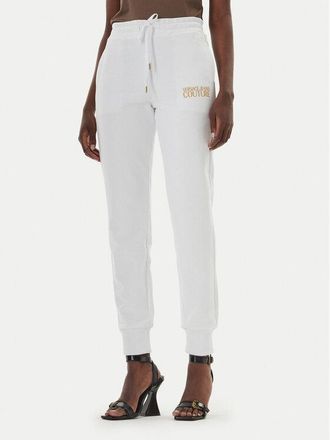 Versace Jeans Couture Jogginghose 80HAAT01 Wei&szlig; Regular Fit