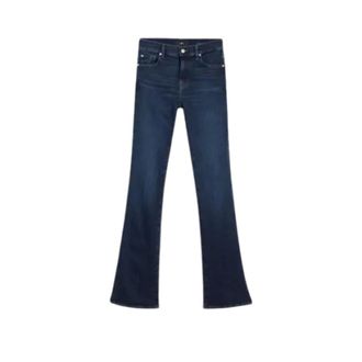 7 For All Mankind Femme, Jeans, Bleu, Taille: W27 Midnight Fade With Embellished Squiggle