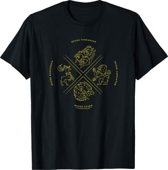 Game of Thrones Stylish House Icons T-Shirt
