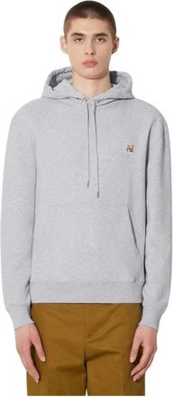 Maison Kitsun&eacute; Homme, Sweatshirts et sweats &agrave; capuche, Bleu, Taille: M SweaT-shirts &agrave; capuche