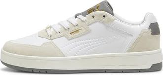 Puma Mixte Court Classic LUX SD Sneaker, White-Alpine Snow-CAST Iron, 41 EU