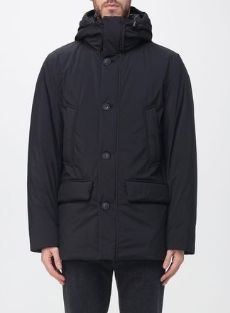 Woolrich Wasserabweisender kurzer Parka mit Entendaunenf&uuml;llung und Kapuze