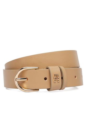 Tommy Hilfiger G&uuml;rtel Essential Effortless 2.5 Go AW0AW16836 Beige