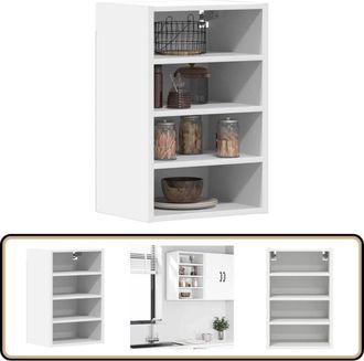 vidaXL Hängeschrank Weiß 40x29,5x60 cm Holzwerkstoff - Vidaxl
