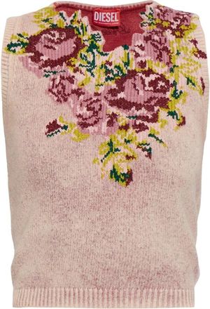 Diesel Damen, Oberteile, Rosa, SGr&ouml;&szlig;e