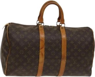 Louis Vuitton unisex, Pre-owned, Brun, Taille: ONE Size Sac Keepall Pre-owned