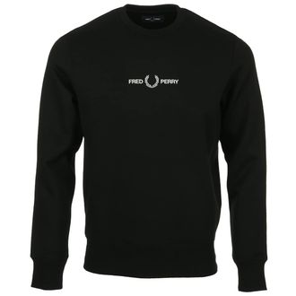 Fred Perry Embroidered Sweatshirt, Sweatshirt - L