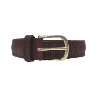 Orciani Micro-Perforierter G&uuml;rtel - - Accessories - Herren - Braun - 90 CM