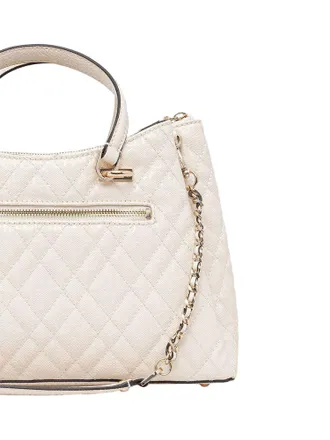 Guess Isemay Gfriend Shoulder Bag - White