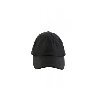 Barbour unisex, Accessoires, Noir, Taille: ONE Size Casquette de sport en toile cir&eacute;e