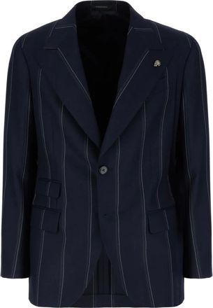 Gabriele Pasini Homme, Vestes, Bleu, Taille: XL Veste Tailleur