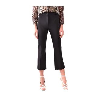 Pinko Schwarze Damen Hose Fr&uuml;hling/Sommer - - Trousers - Damen - Schwarzk - L