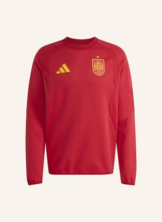 adidas Spanien Tiro Travel Pullover, Rundhalsausschnitt rot