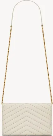 Saint Laurent Pocket SL Shoulder Bag - Ivory