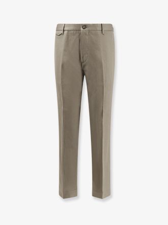 Nugnes Cava cotton and linen trousers - NUGNES 1920 - gender_Man