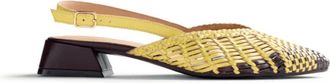 Gioseppo Femme, Chaussures, Jaune, Taille: 39 EU Kehancha Slingback Intrecciata