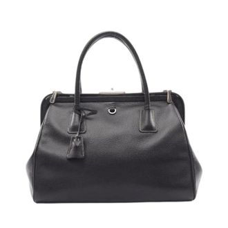 Prada Sac &agrave; main vintage doccasion - Femme - Pre-owned - Noir - Taille: ONE Size