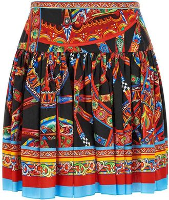 Dolce & Gabbana Mini Jupe - Multicolore