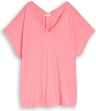 Tom Tailor T-Shirt T-Shirt Plus Size - T-Shirt mit V-Ausschnitt