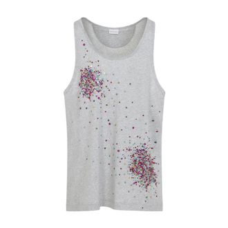 Dries Van Noten Homme, Tops, Gris, Taille: L Hulo Tank Top