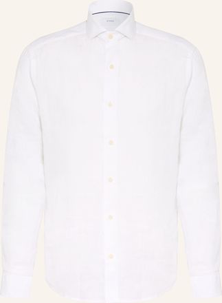 Eton Leinenhemd Casual Fit weiss