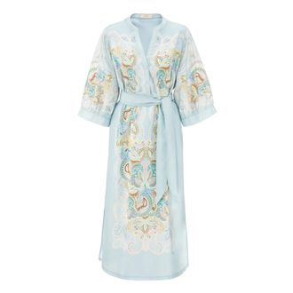 Ivi Seaside Collection Kleid mit Schmuckspitze - - Dresses - Damen - Mehrfarbig - L
